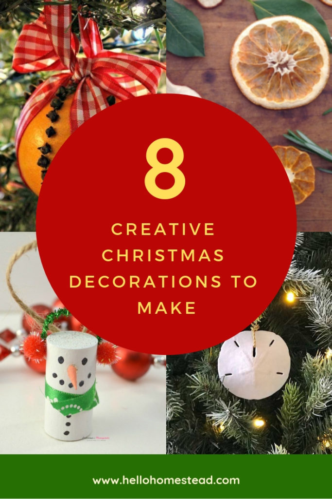 8 creative Christmas decorations to make | Hello Homestead