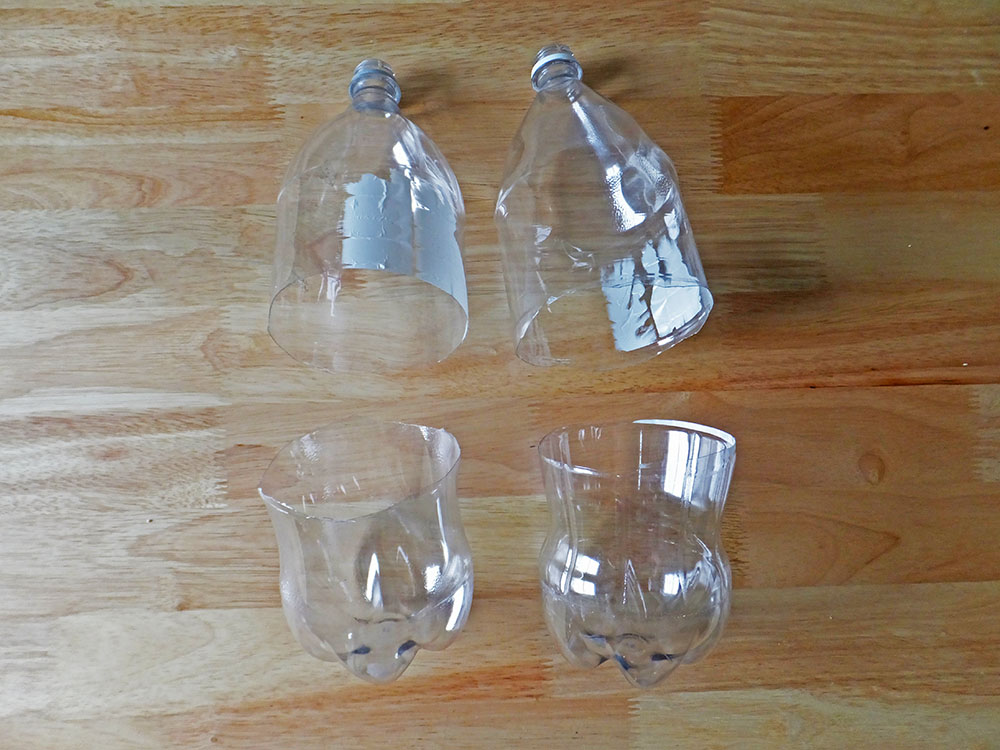 How to upcycle two-liter soda bottles | Hello Homestead