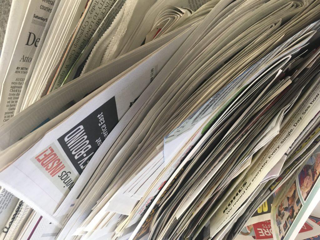 10 ways to upcycle newspapers | Hello Homestead